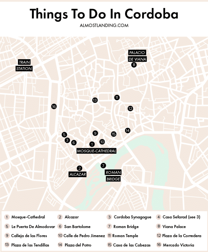 15 Incredible Things To Do In Córdoba Spain + Map